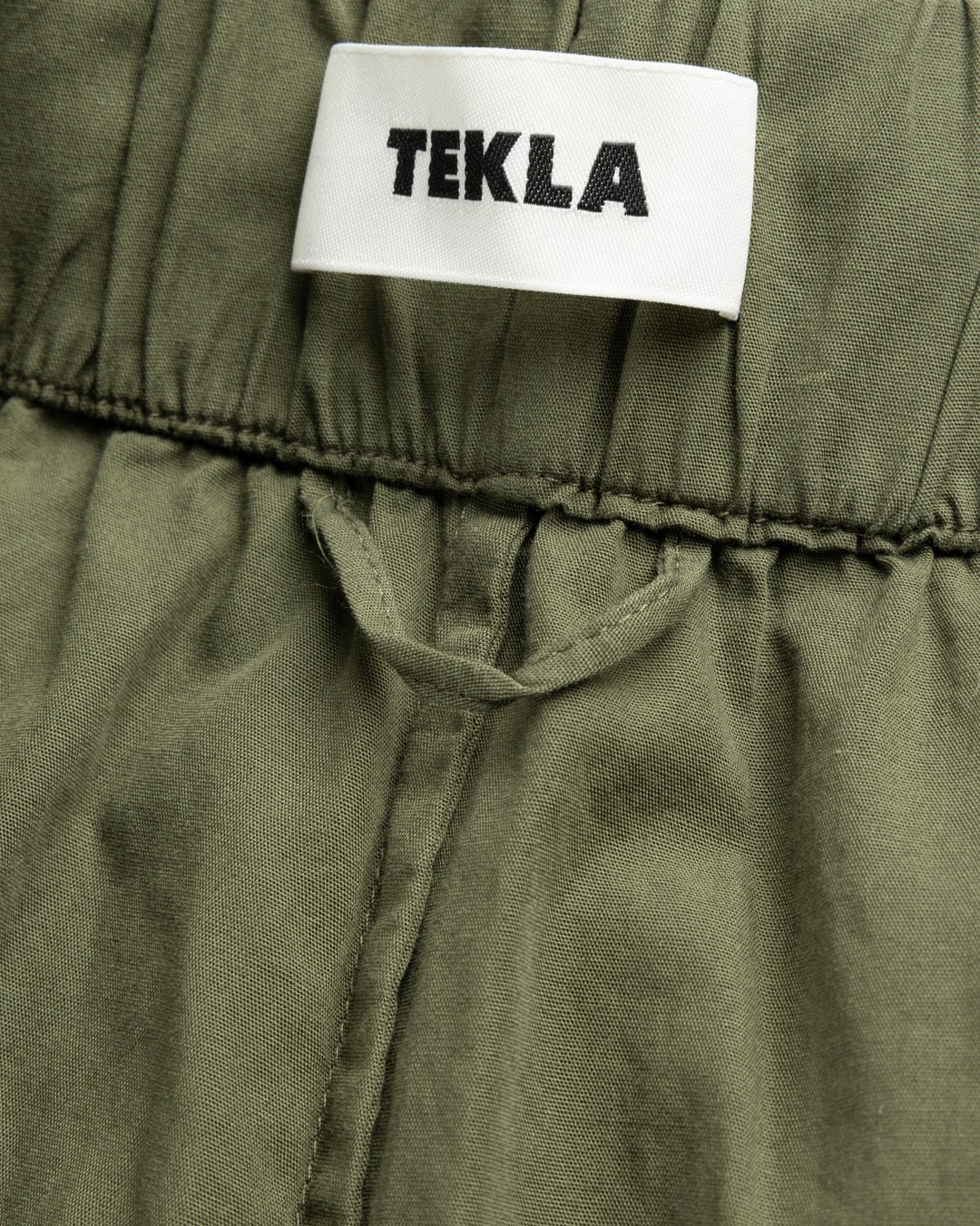 Tekla – Cotton Poplin Pyjamas Pants Willow | Highsnobiety Shop