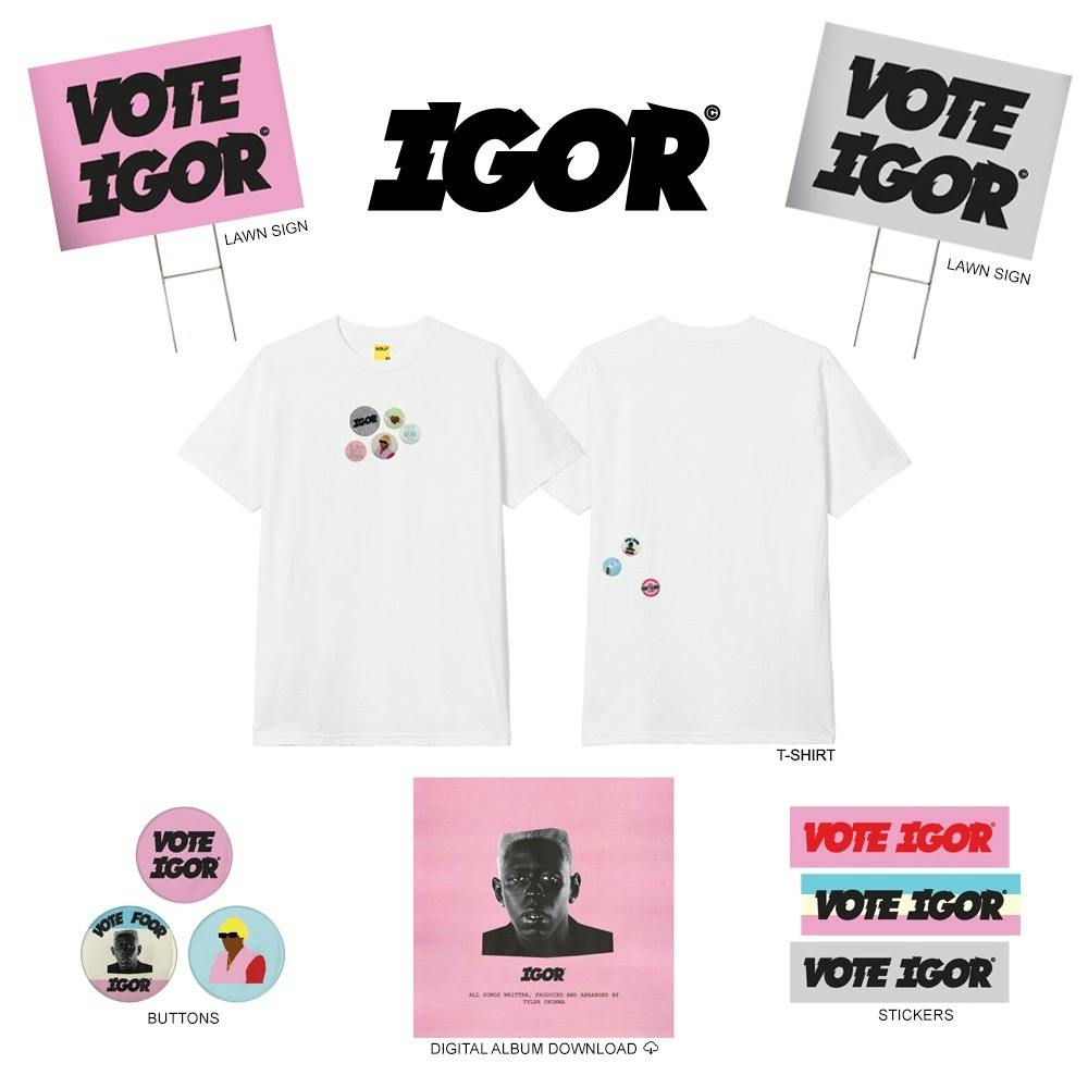 Tyler, the Creator Unveils 'IGOR' Merch