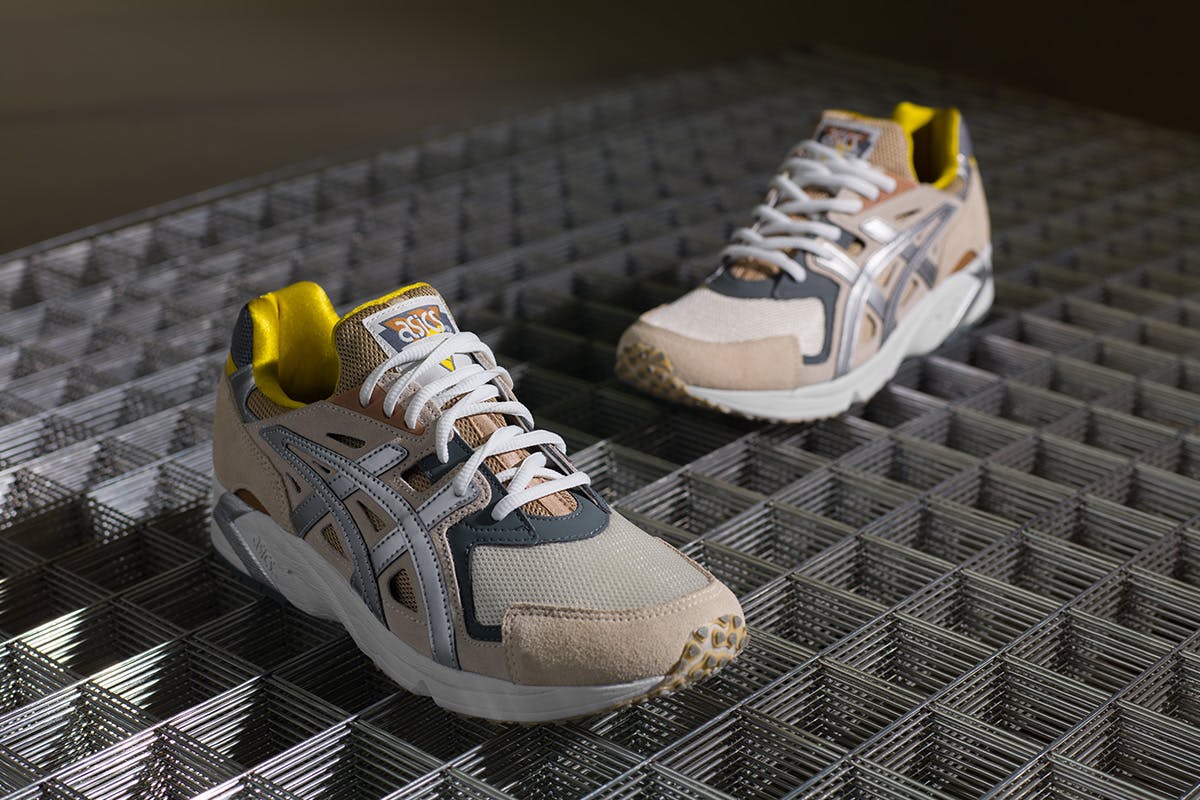 The ASICS GEL-DS Trainer Steps Out in Cream & Silver