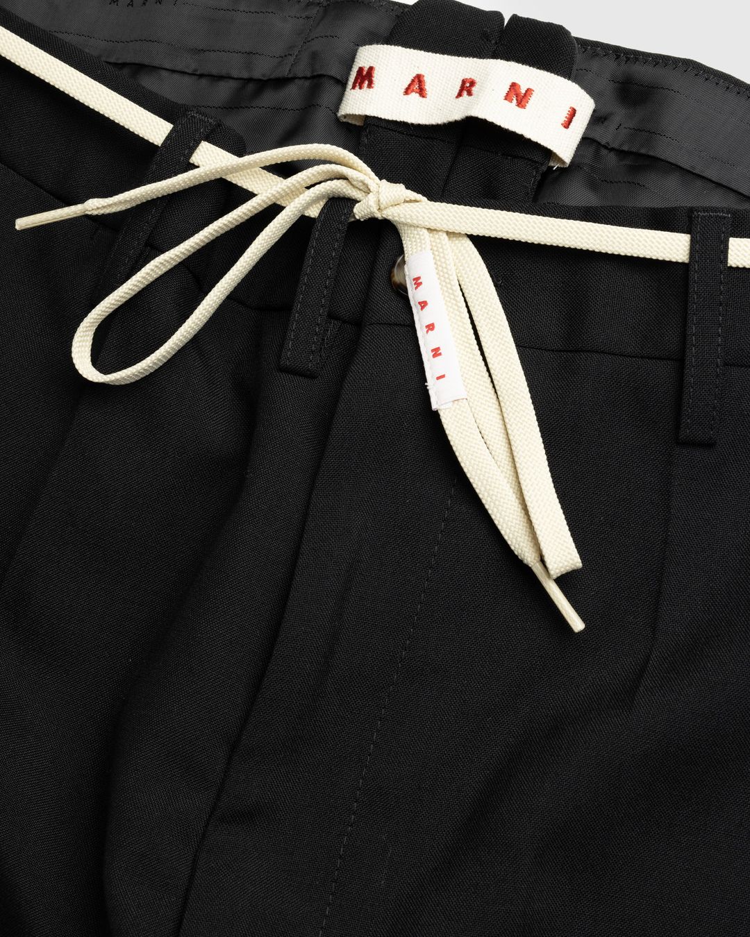 Marni – Wool Pant Black | Highsnobiety Shop