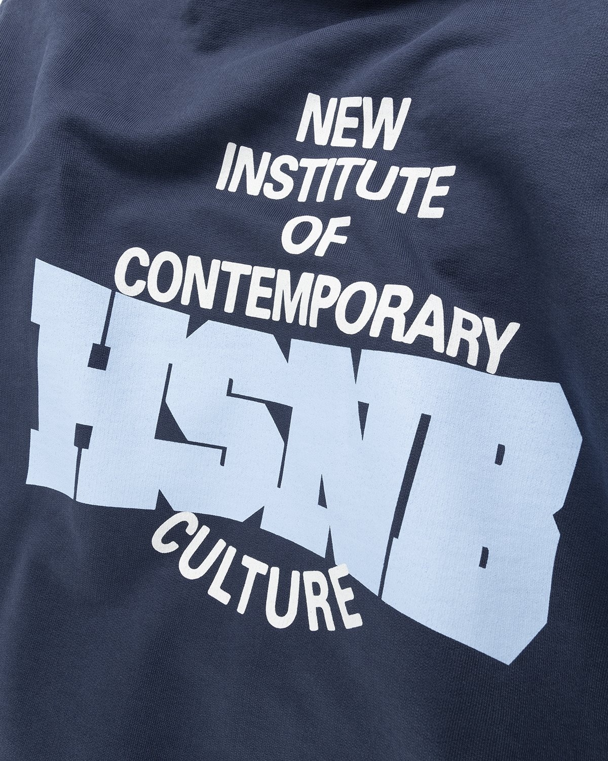 Highsnobiety – HSNB Logo Hoodie Navy | Highsnobiety Shop