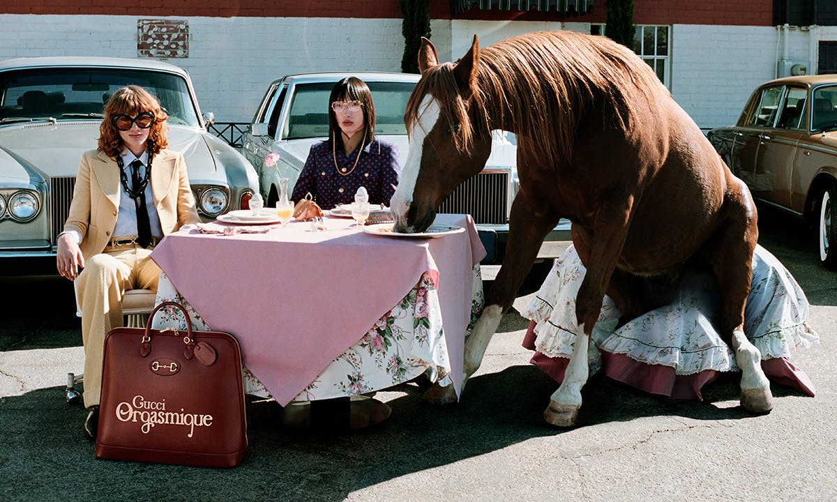 A Horse Stars in Gucci's Ambitious SS20 Campaign