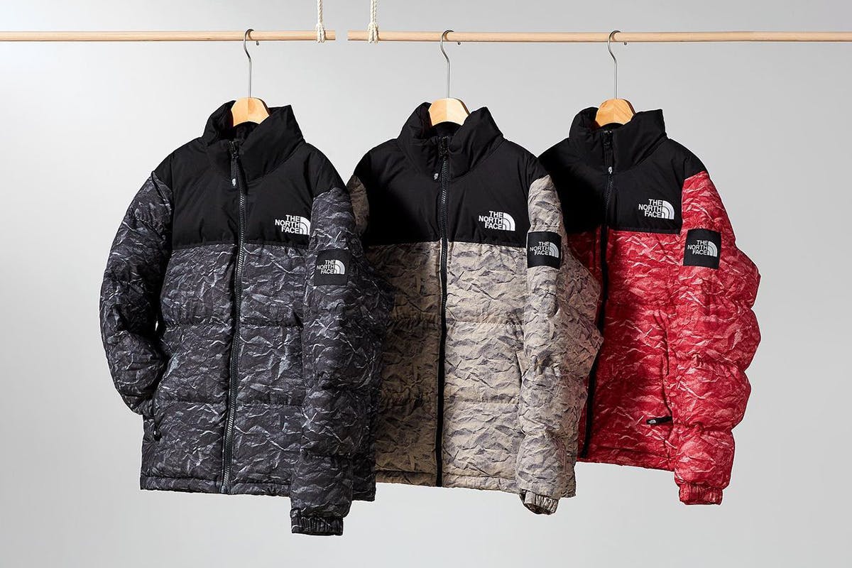 The North Face Paper Nuptse Jackets for Lotte