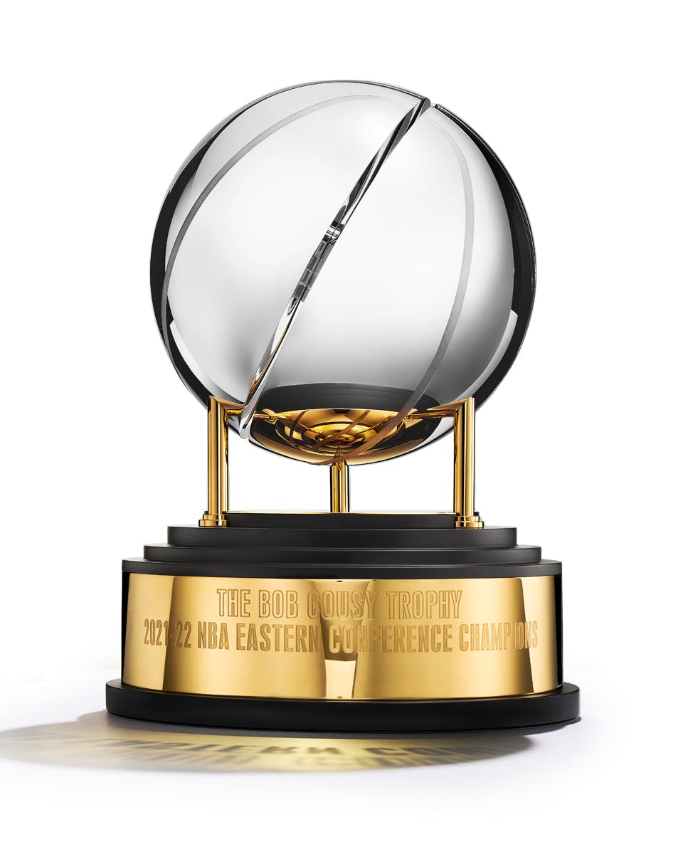 Tiffany & Co.'s NBA Trophy Redesigns, Magic Johnson & Larry Bird