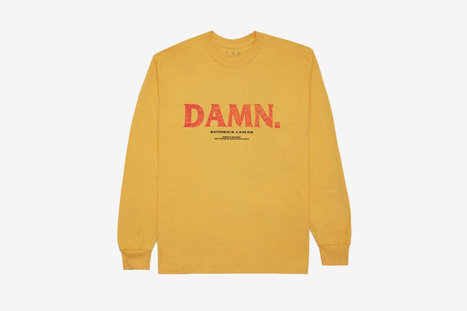 Kendrick Lamar's 'DAMN.' Merch has Officially Been Restocked