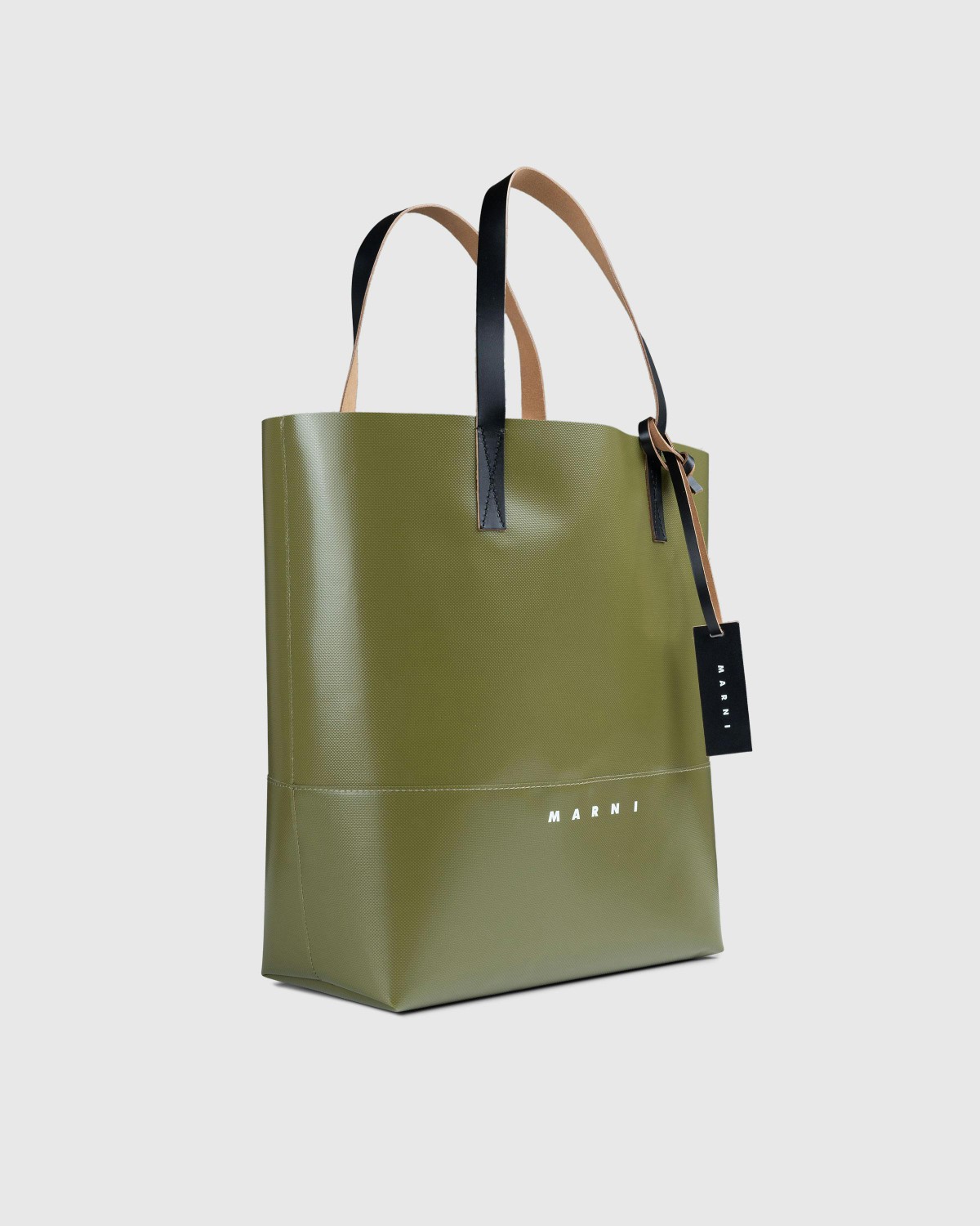 Marni – Tote Bag Olive Green | Highsnobiety Shop