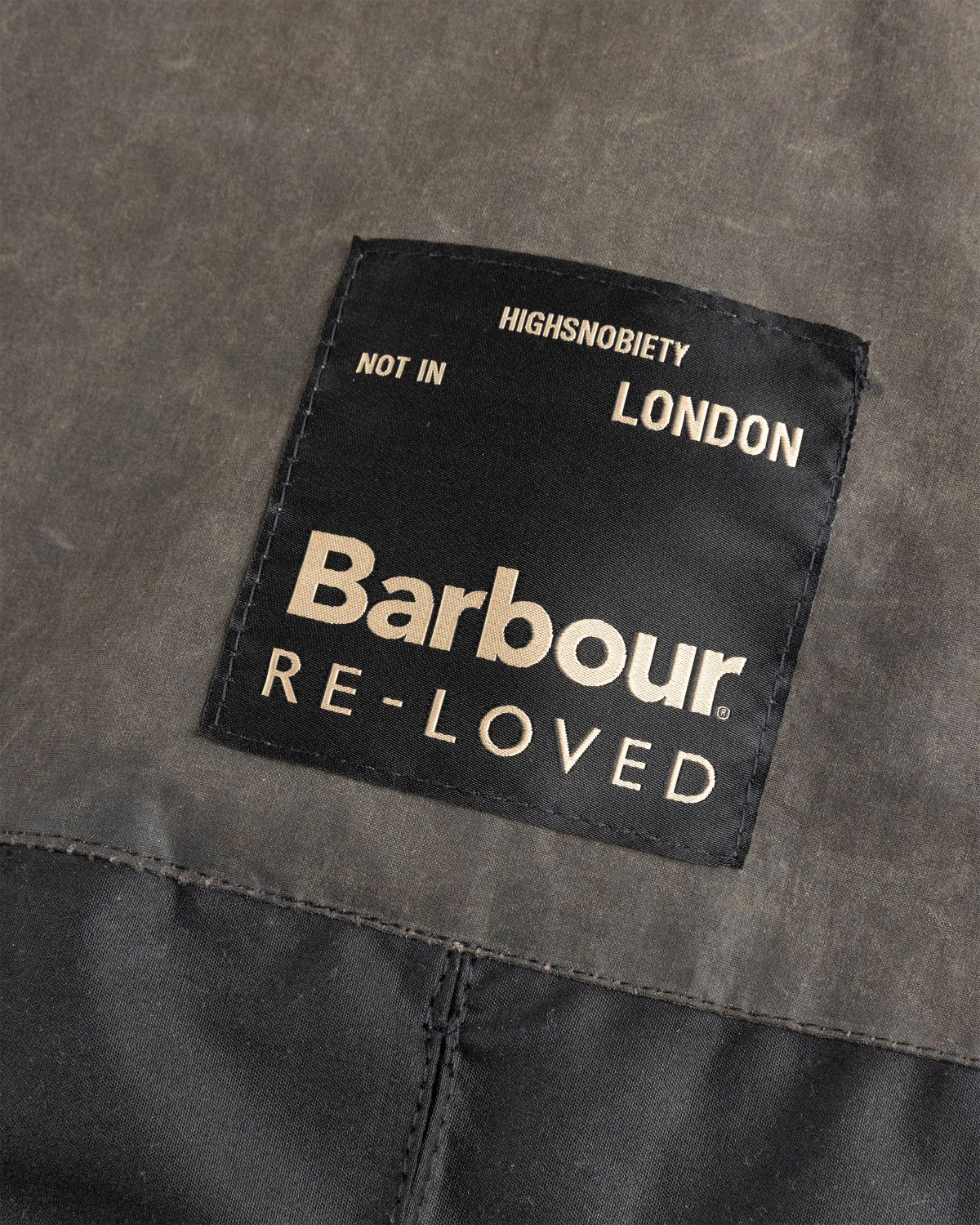 Barbour x Highsnobiety – Re-Loved Cropped Bedale Jacket 1 - 38 - Black ...