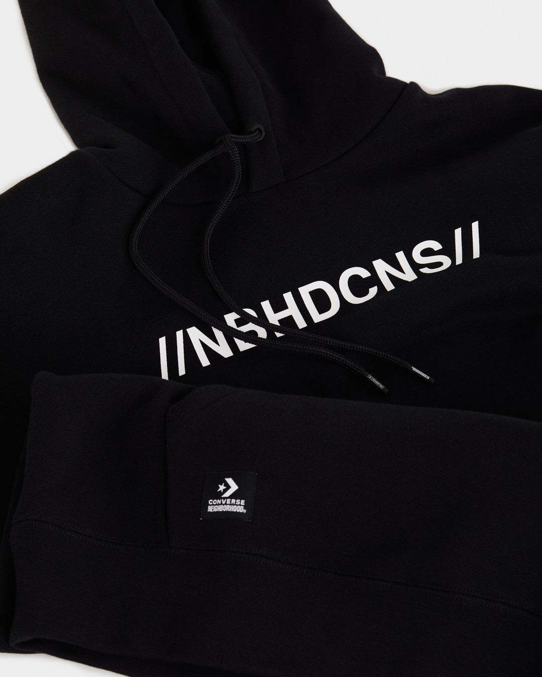 NBHD x Converse – Black Hoodie | Highsnobiety Shop