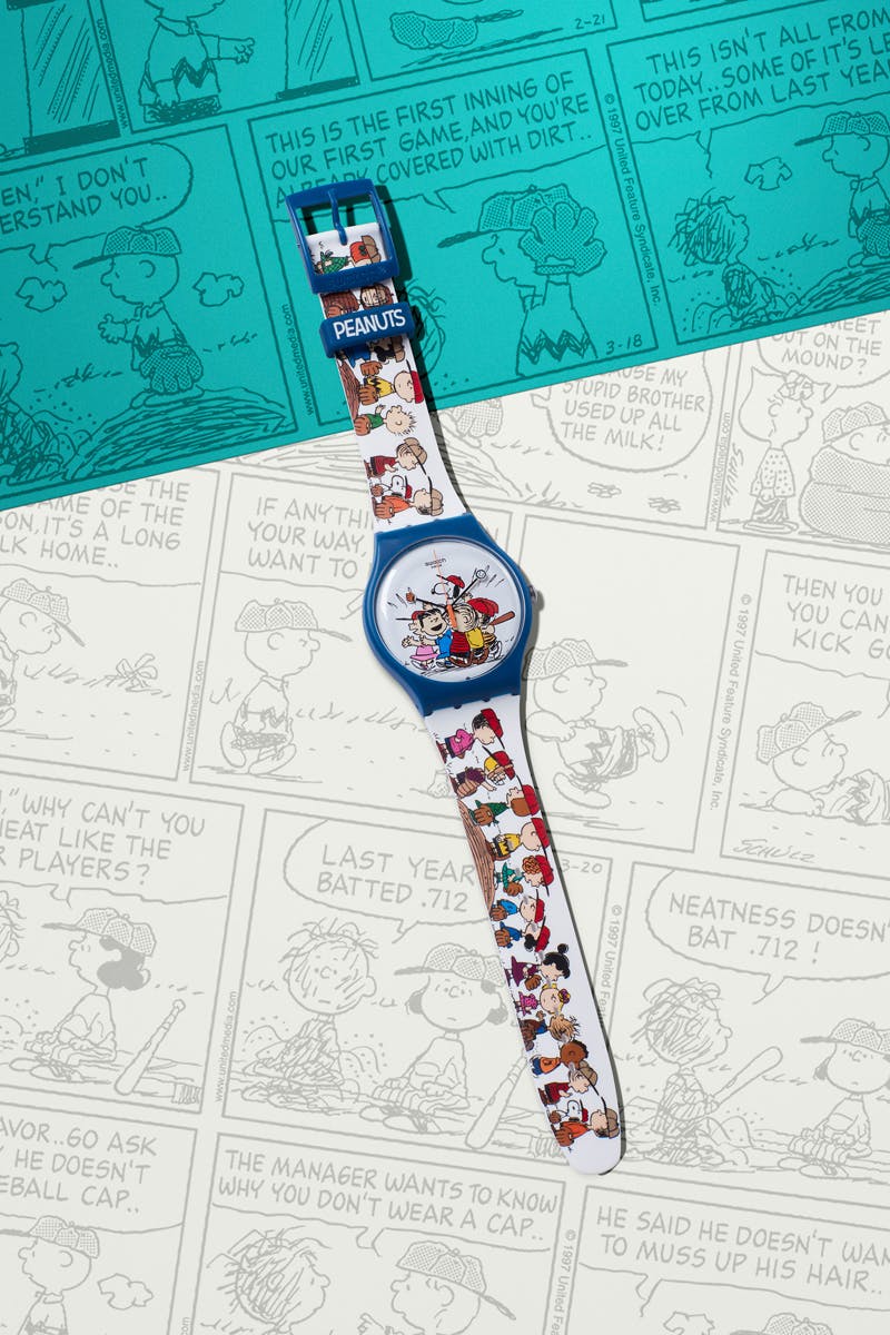 'Peanuts' & Swatch Drop Cute Collaborative Watches