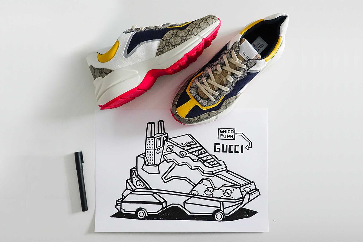 Gucci's New Digital Space Lets You Design Virtual Sneakers