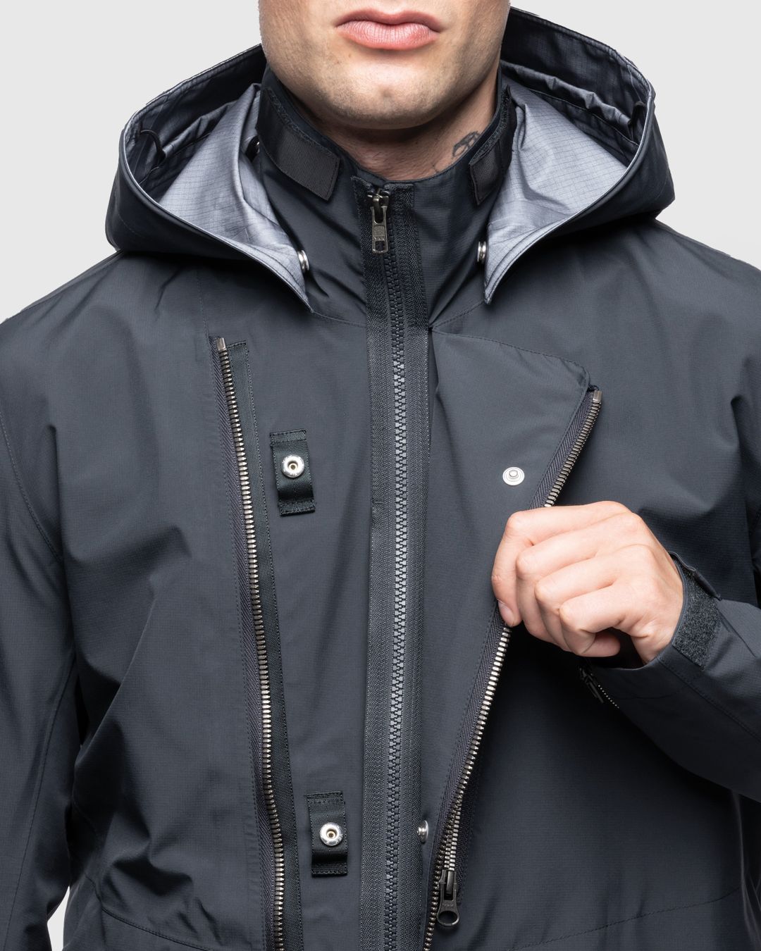 ACRONYM – J68-GT 3L Gore-Tex Pro Rider Jacket Black | Highsnobiety Shop