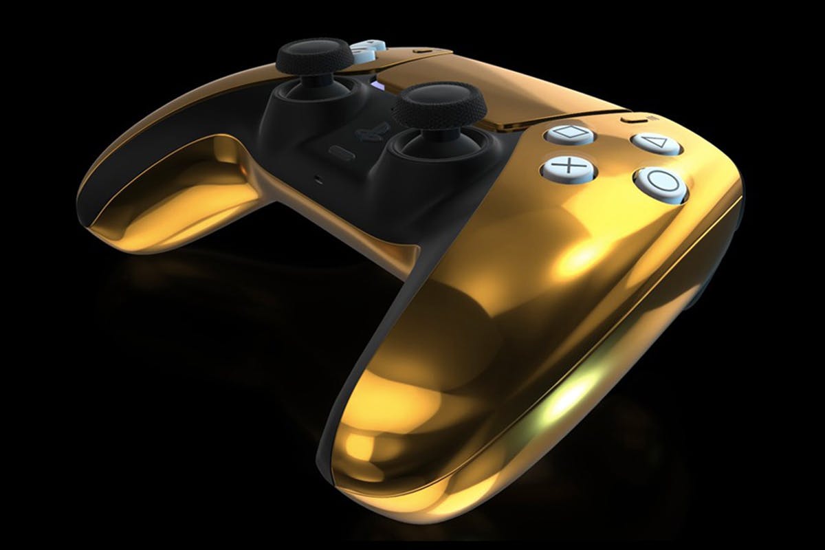 Sony's PlayStation 5 Just Got a Luxe 24k Gold Upgrade