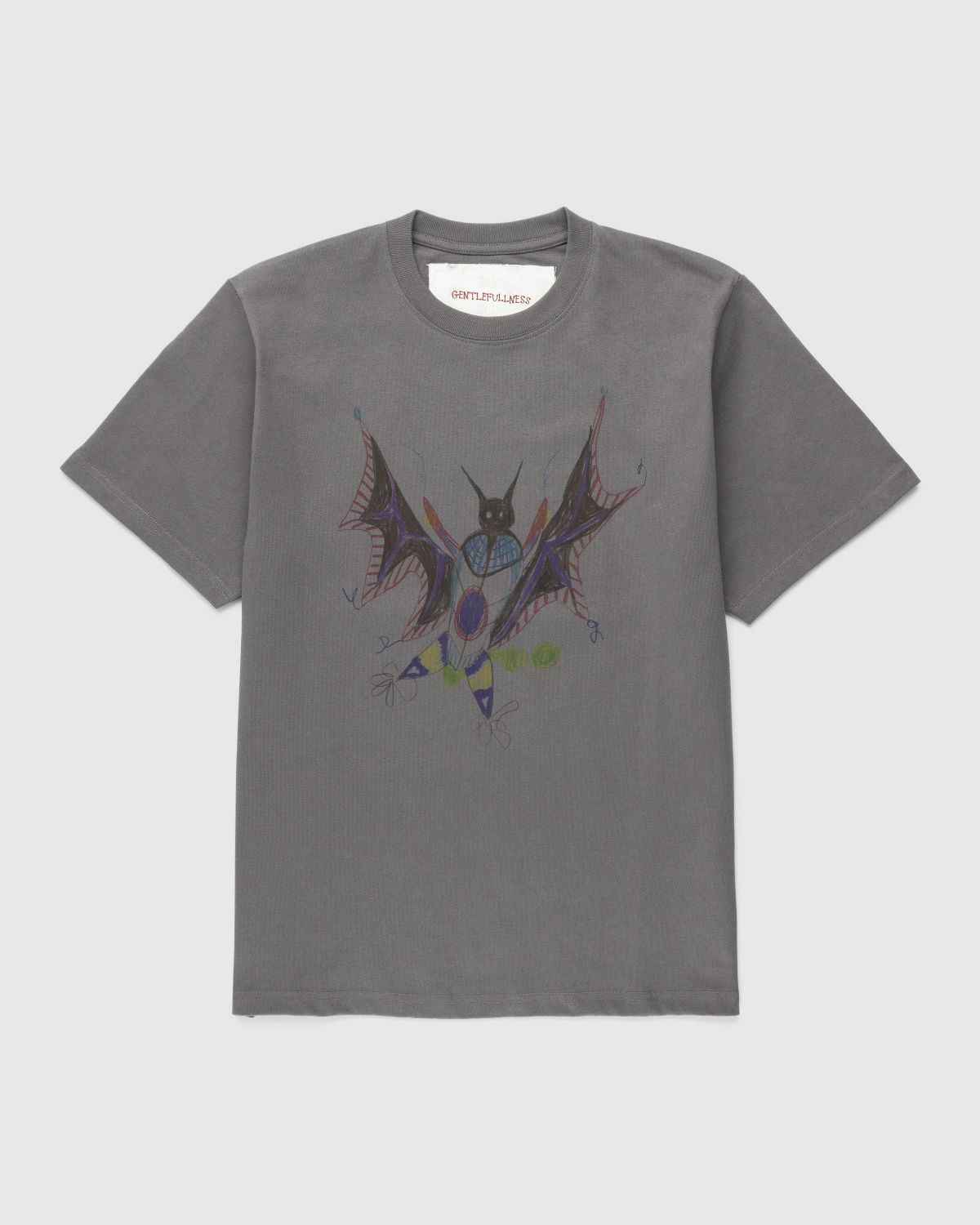 Gentle Fullness – Recycled Cotton Bat Tee Black | Highsnobiety Shop