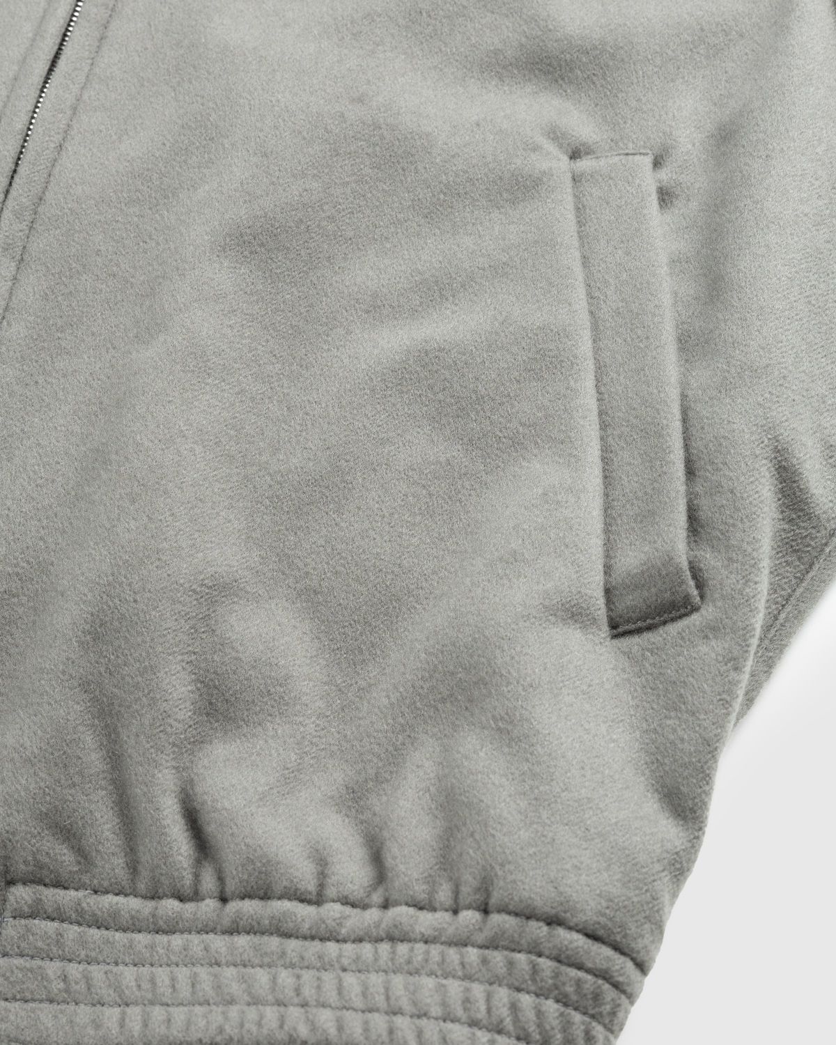 Meta Campania Collective – Alain Cashmere Blouson Weimaraner Grey ...