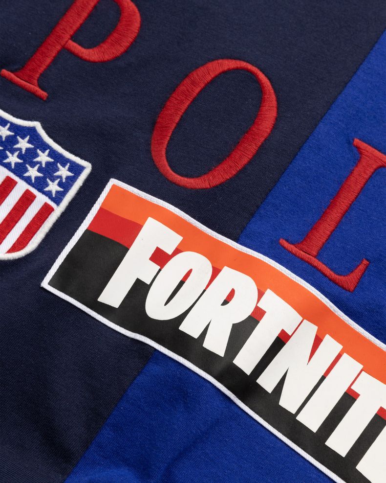 Ralph Lauren x Fortnite – Long Sleeve T-Shirt Blue | Highsnobiety Shop