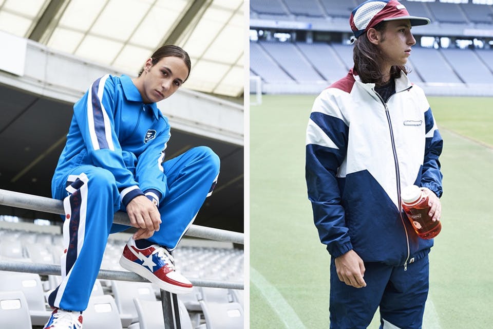 BAPE Football FW18: Jerseys, Tracksuits & Accessories
