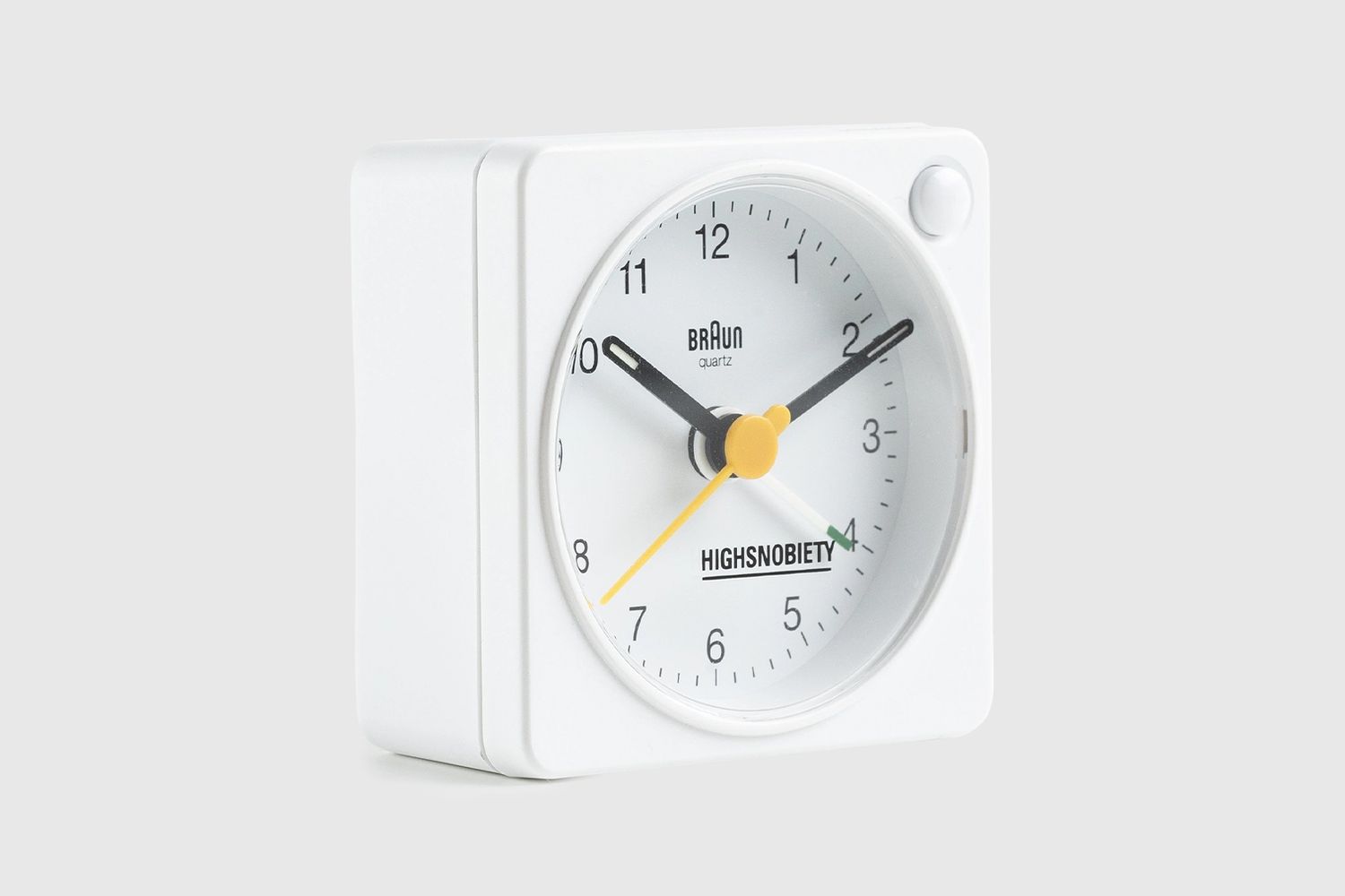 Braun x Highsnobiety Alarm Clock: A Design Classic Gets A Twist