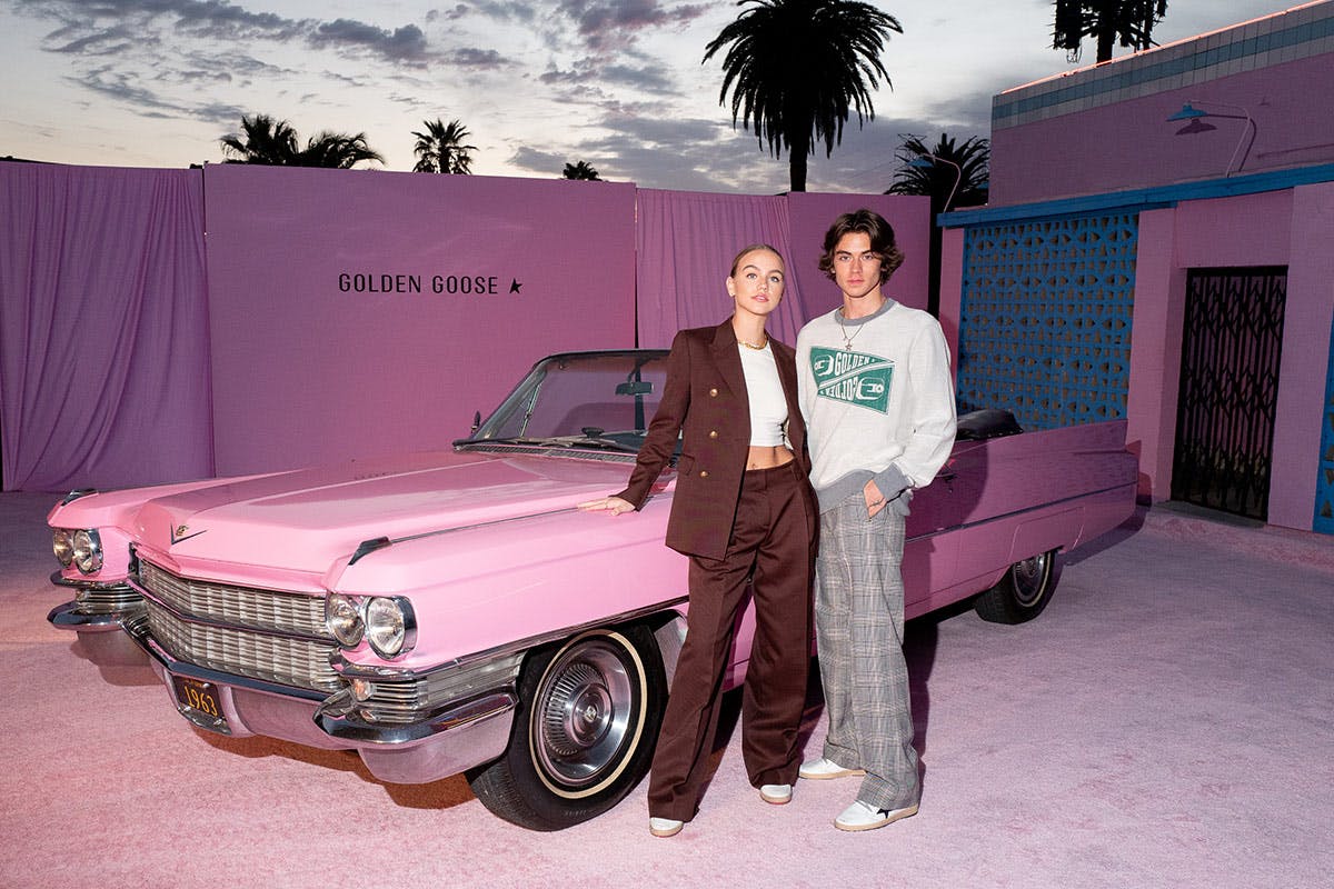 Golden Goose’s Motel Party Was a Star- & Skate-Studded Soirée