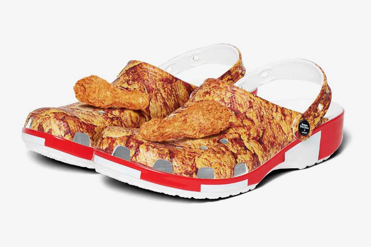 Crocs’ x KFC Collab Actually Smells Like Fried Chicken