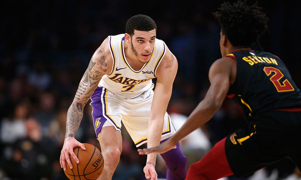 Lonzo Ball Covers Up Big Baller Brand Tattoo Amid Nike Rumors