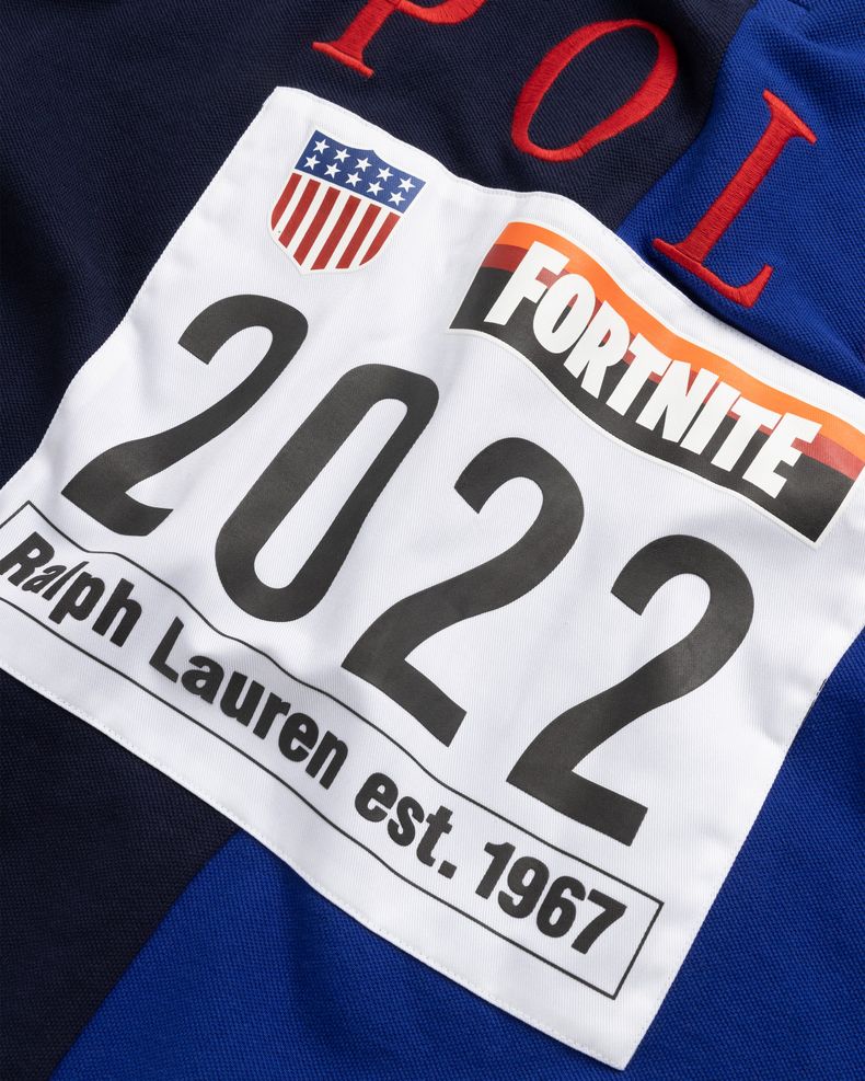 Ralph Lauren x Fortnite – Short Sleeve Polo Shirt Blue | Highsnobiety Shop