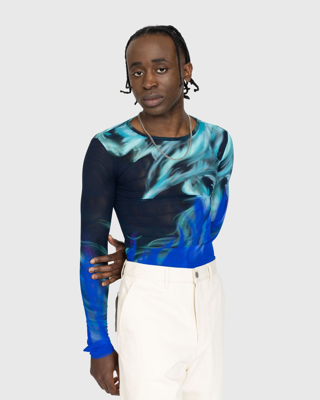 Gerrit Jacob – Mesh Long Sleeve Black | Highsnobiety Shop