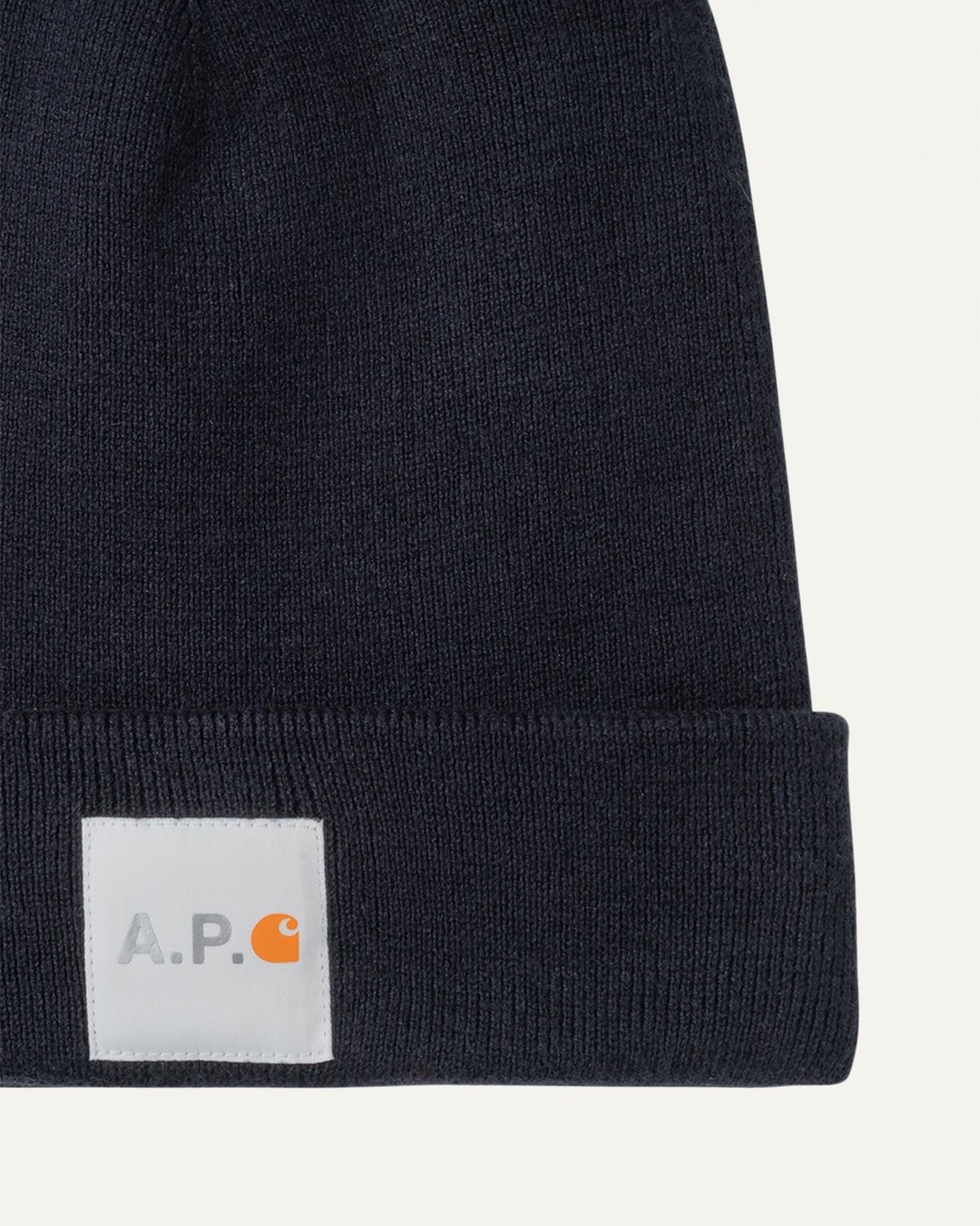 A.P.C. x Carhartt WIP – Watchtower Beanie Navy | Highsnobiety Shop
