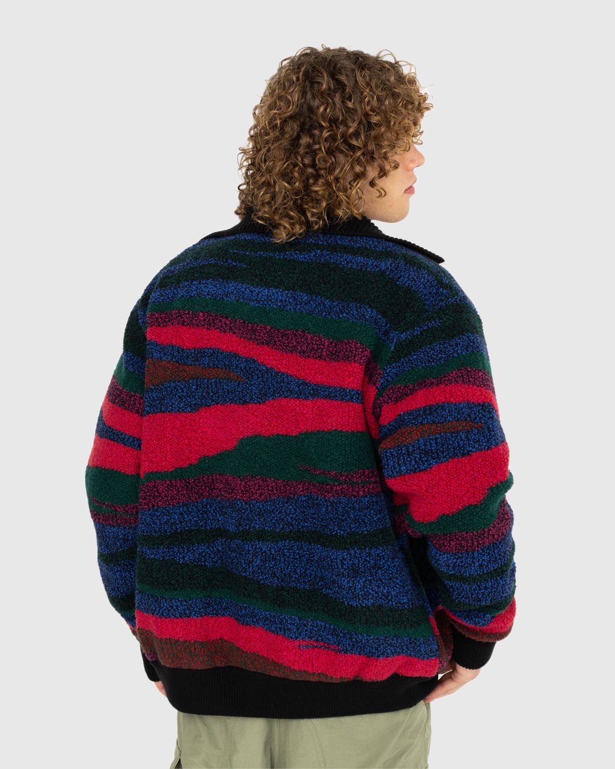 Missoni – Wool Bomber Jacket Black/Red | Highsnobiety Shop