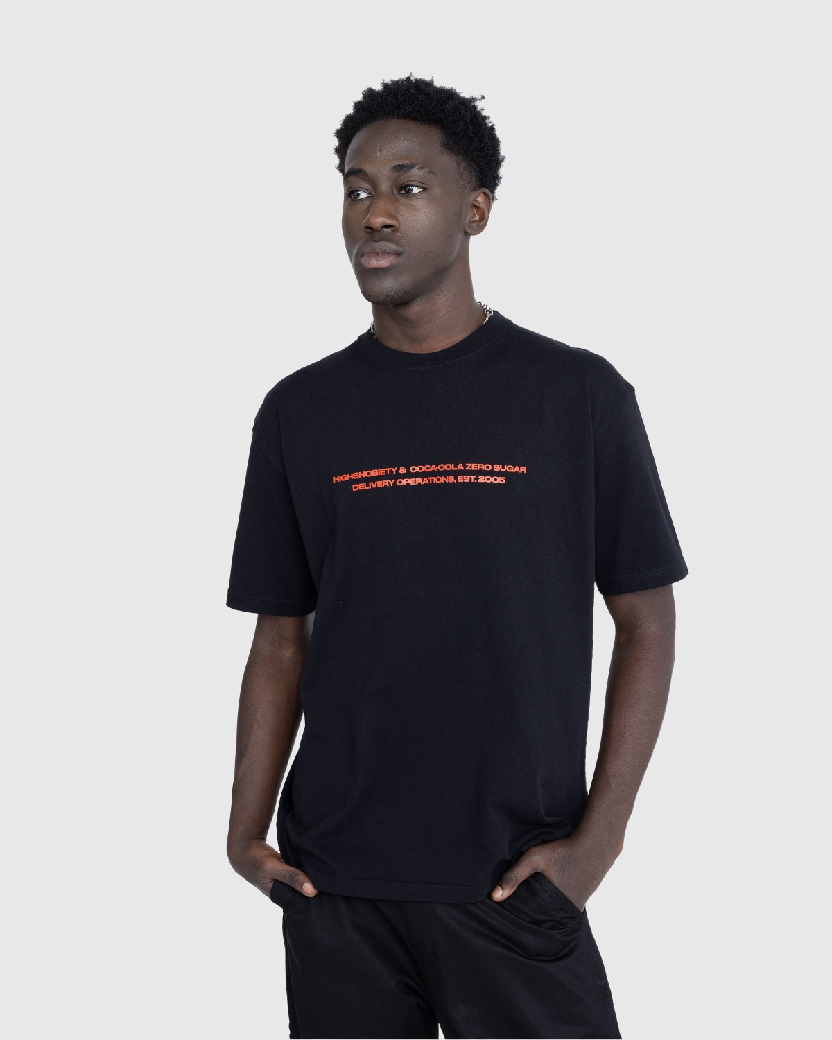 Highsnobiety x Coca-Cola Zero Sugar – Short Sleeve T-Shirt Black ...