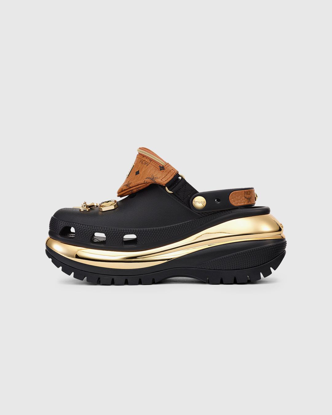 MCM x Crocs – MEGA CRUSH BB 365 Black | Highsnobiety Shop