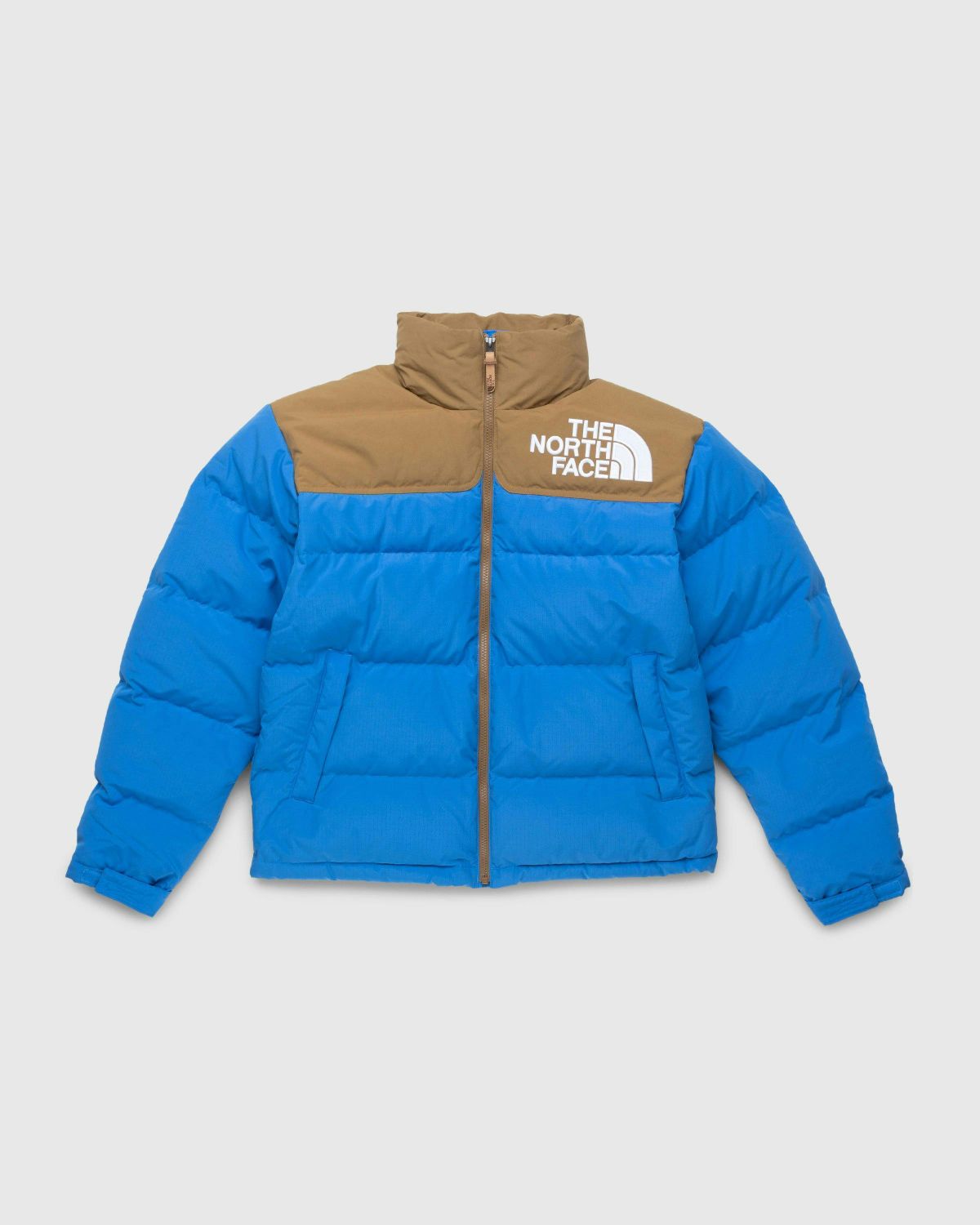 The North Face – ‘92 Low-Fi Hi-Tek Nuptse Super Sonic Blue/Utility Brown | Highsnobiety Shop