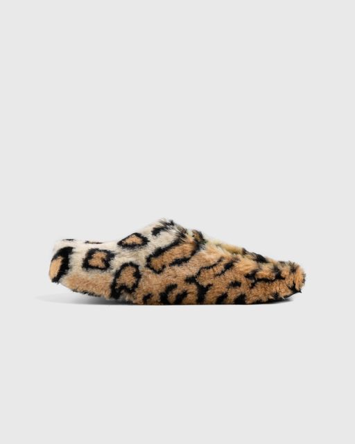 Marni – Leopard Mule Sabot | Highsnobiety Shop