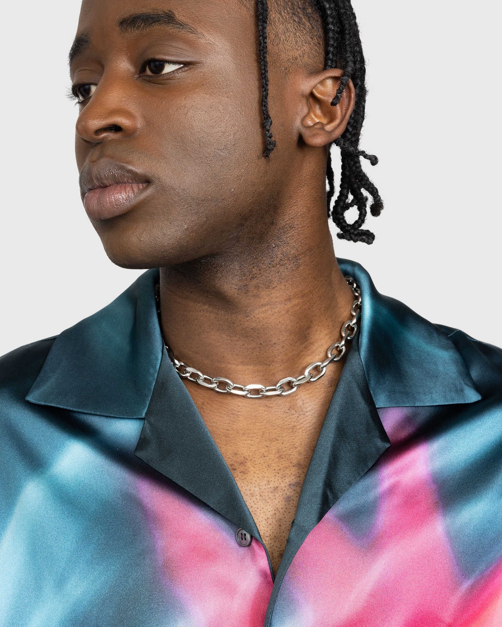 Gerrit Jacob – Satin Shirt Multi | Highsnobiety Shop