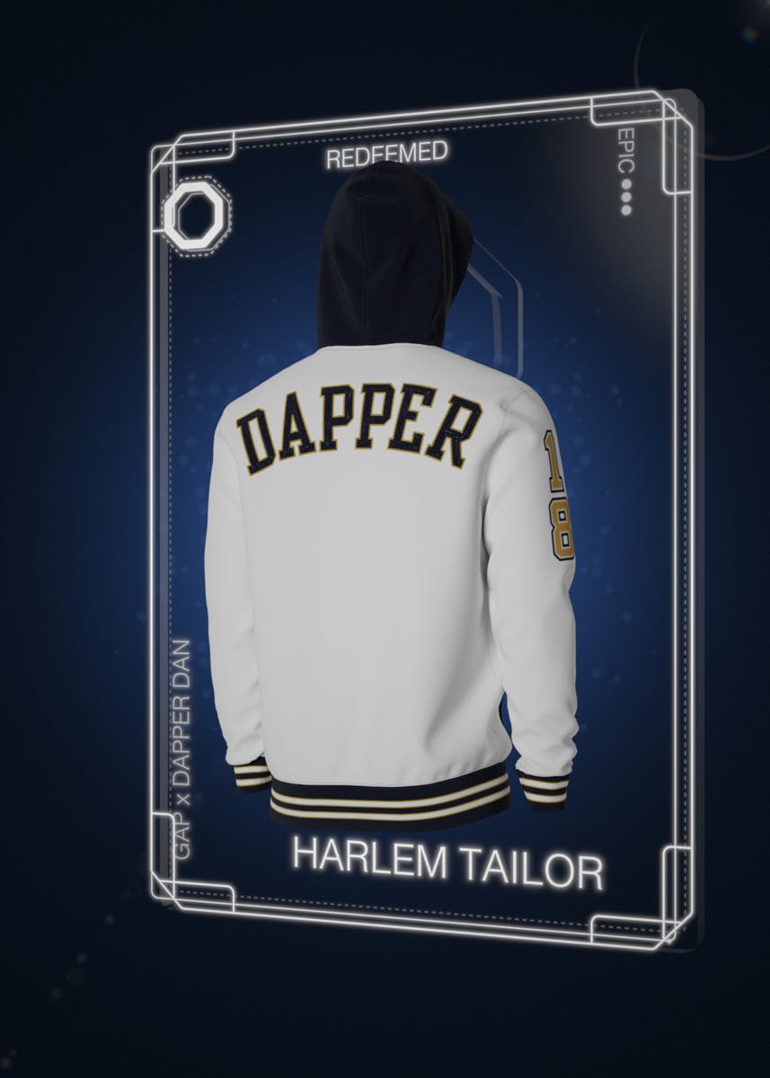 Dapper Dan & GAP Drop DAP GAP Hoodie NFT Collection