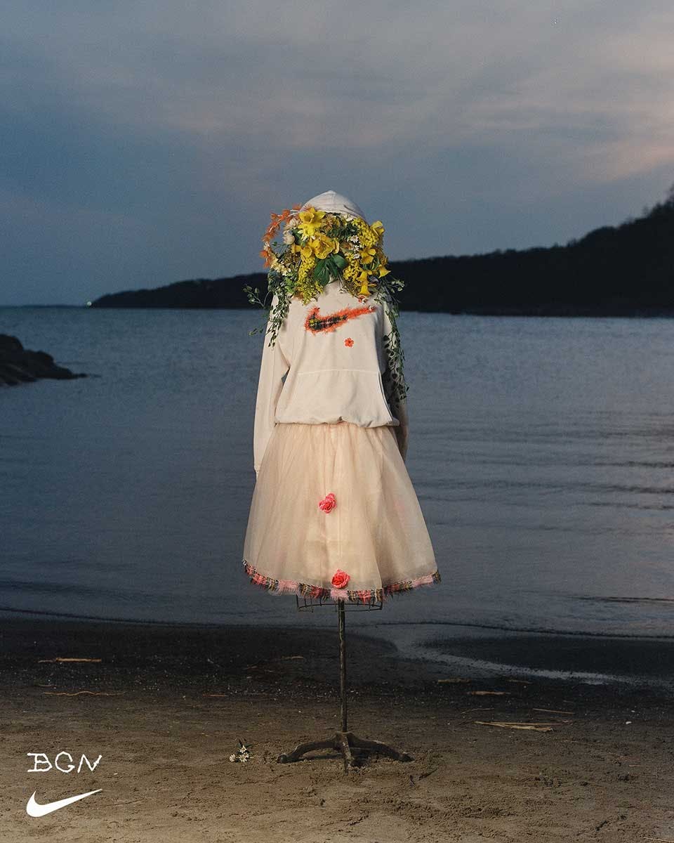 Billie Eilish x Nike x Goodwill x BENTGABLENITS Upcycled Merch