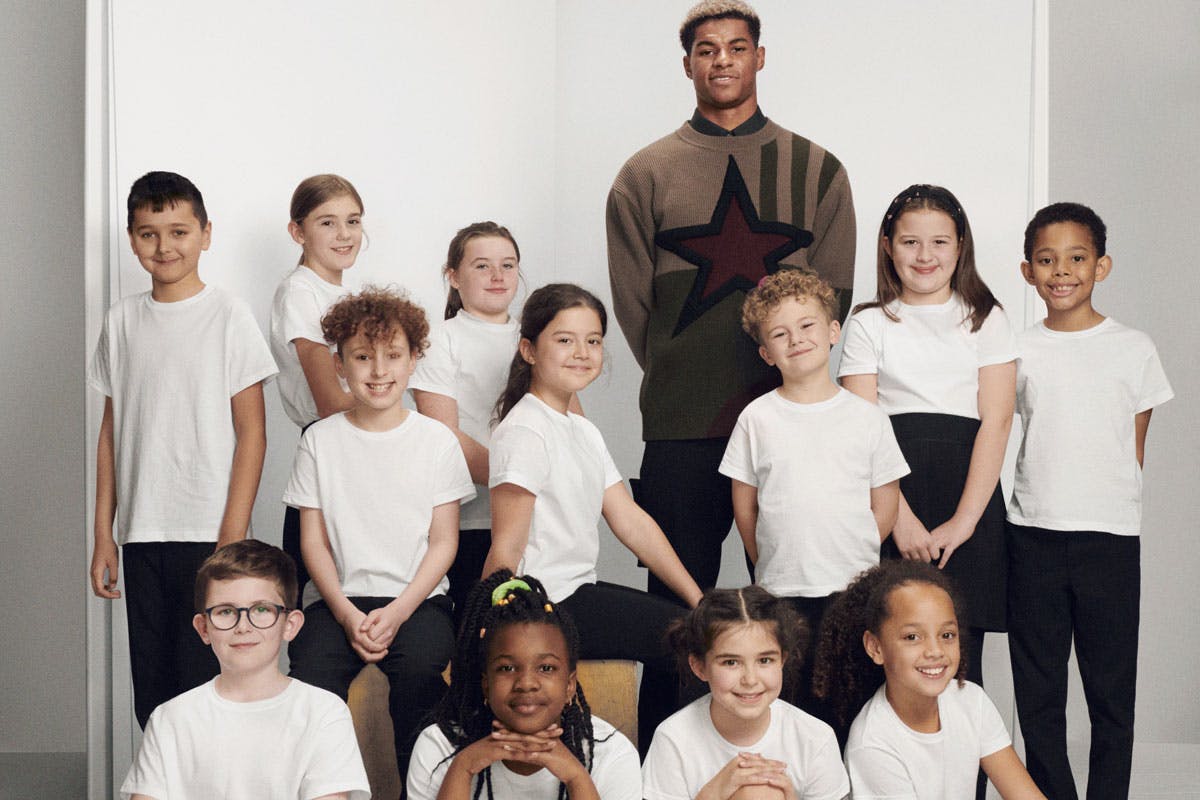 Marcus Rashford Joins Burberry to Provide Children With Books