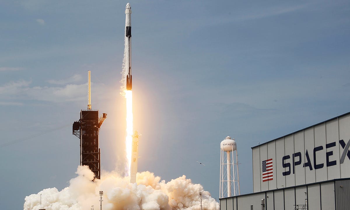 SpaceX Makes History With Successful Human Space Launch