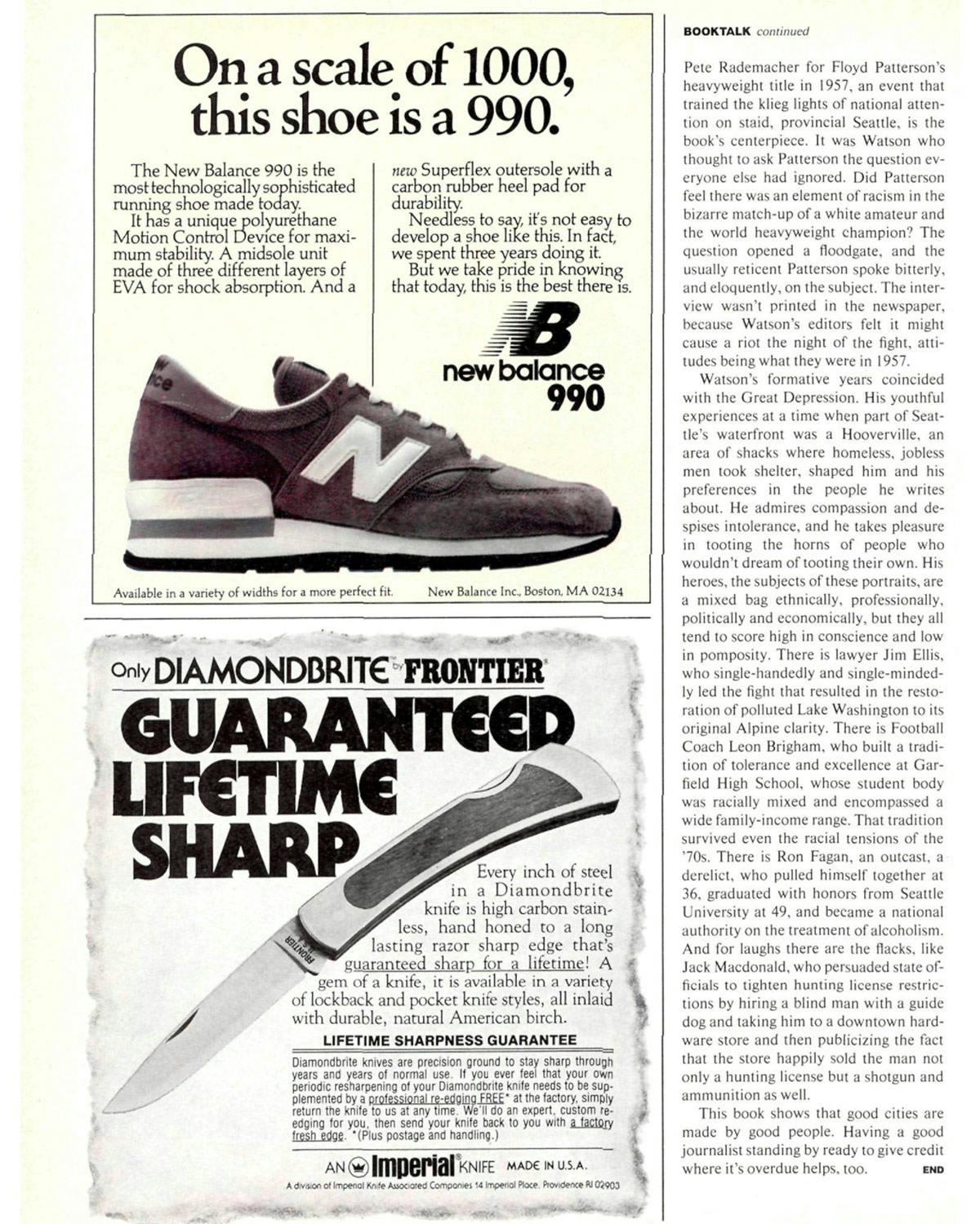 The Legendary New Balance 990 Drops for $100 April 14, Here's Why