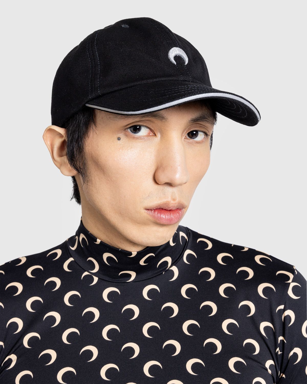 Marine Serre – Canvas Baseball Cap Black | Highsnobiety Shop