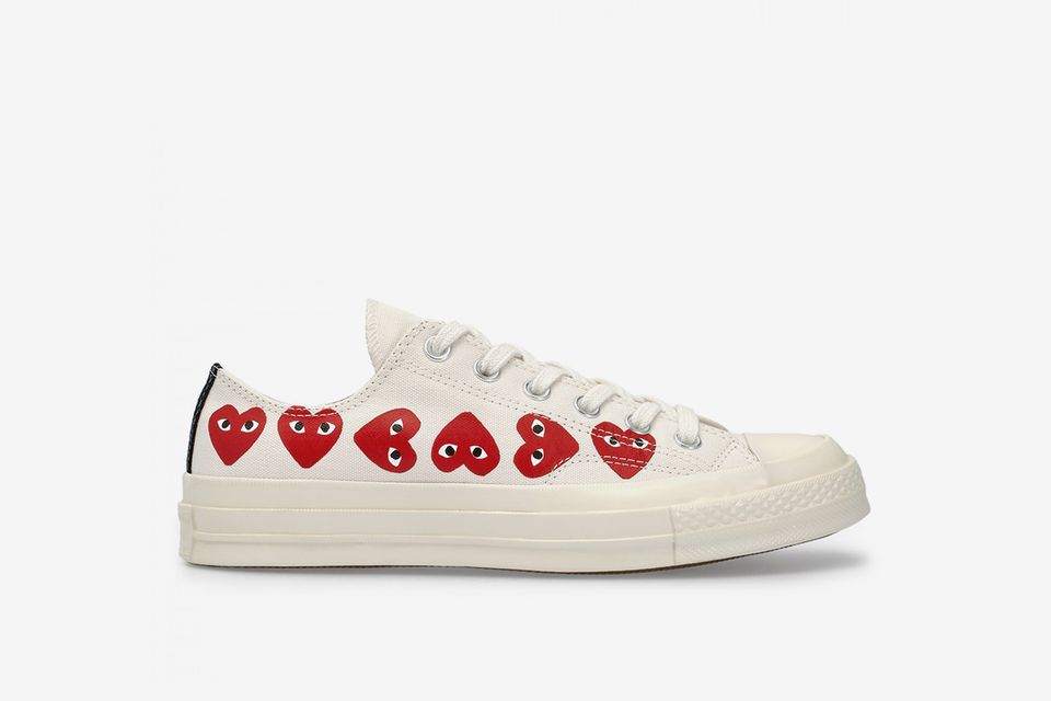 CdG PLAY x Converse Chuck Taylor All Star 70 "Multi Heart": Where to Cop