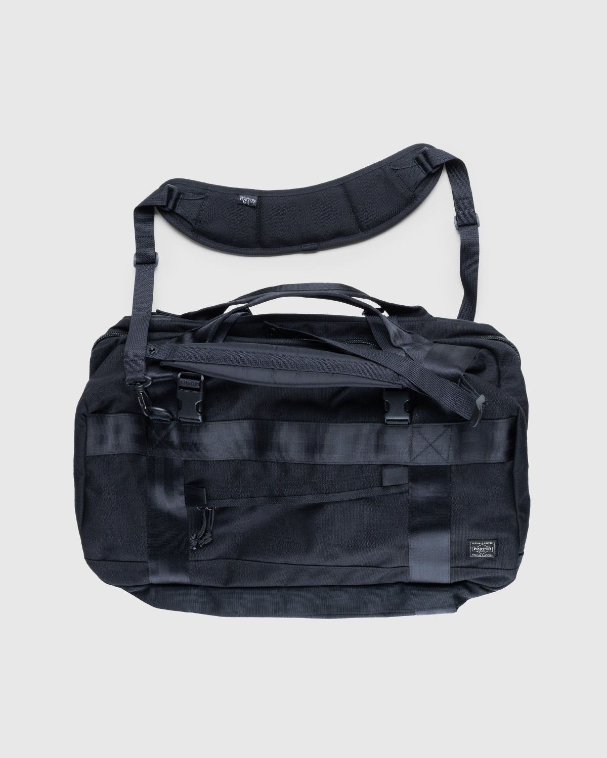 Porter-Yoshida & Co. – Booth Pack 3-Way Duffle Bag Black | Highsnobiety ...