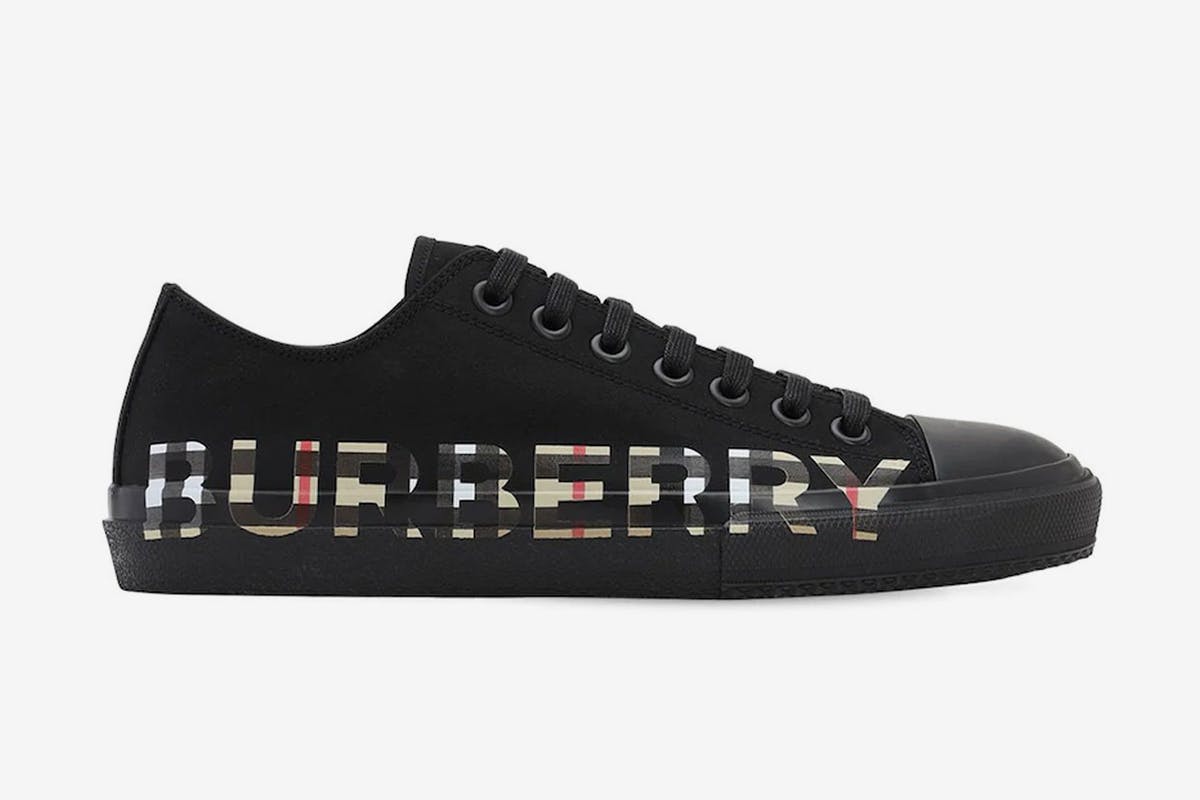Burberry Just Dropped a New Canvas Sneaker: Shop It Here