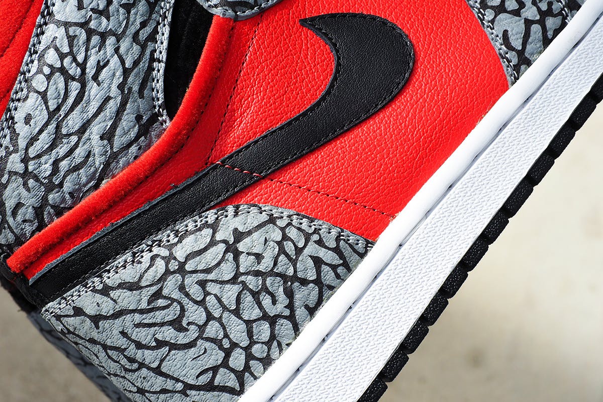 BespokeIND Nike Air Jordan 1 “Red Cement”: Official Images