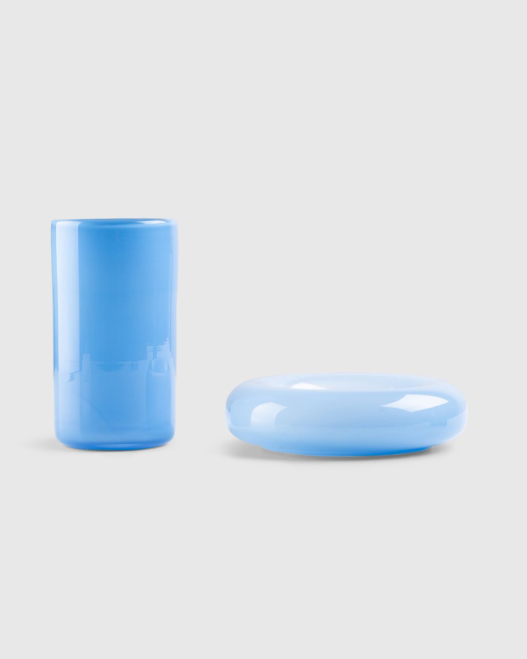 Gustaf Westman – Chunky Glass Vase Light Blue | Highsnobiety Shop