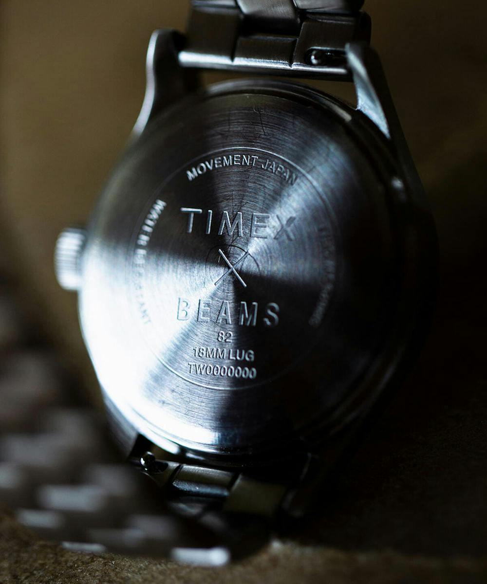 BEAMS x Timex Camper Stainless Steel Watch Collab