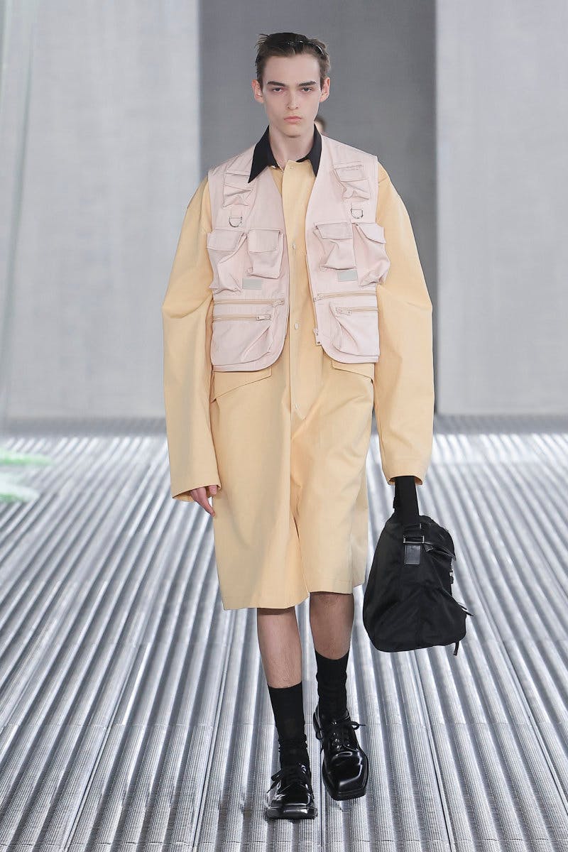 Prada SS24 Men's: Super High Shorts & Even Longer Sleeves