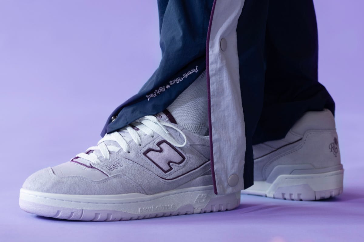 Rich Paul Designed Mauve-alous New Balance 550 Sneakers