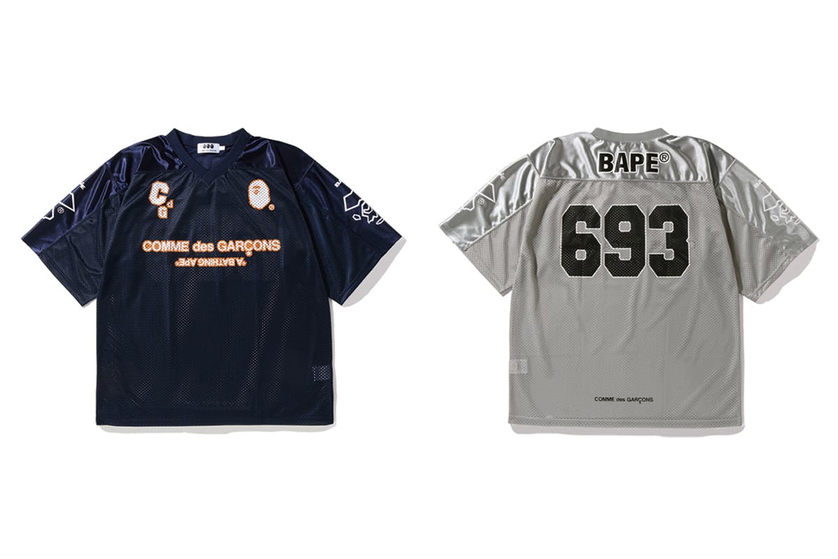 BAPE & COMME des GARÇONS CDG Drop 2022 Collab Collection