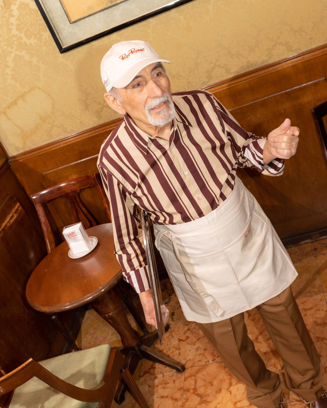 Bar Basso x Highsnobiety – Logo Cap Eggshell | Highsnobiety Shop