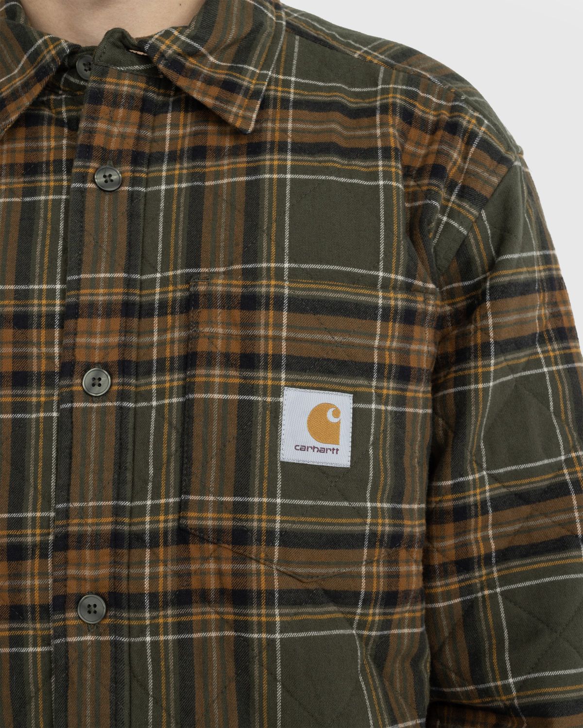 Carhartt WIP – Wiles Check Shirt Jacket Yellow | Highsnobiety Shop